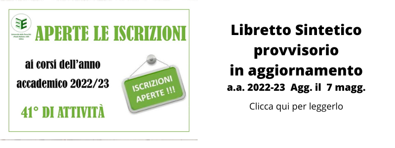 iscrizioni aperte – Ute Paolo Naliato – Udine